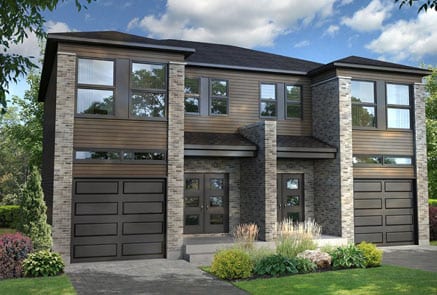 Semi détaché avec garage | Semi Détaché Gatineau | Constructions MCL