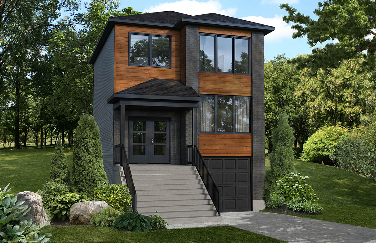 Plan De Maison Triplex | Ventana Blog